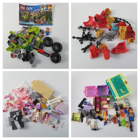 Toys | Lego Mega Construx Blocks Bulk Lot 18 Lbs American Girl Iron Man ...
